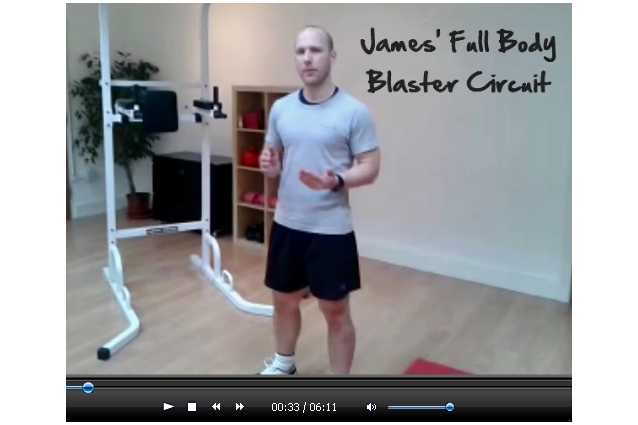 Full Body Blaster Circuit Workout – James VFT Fitness Expert